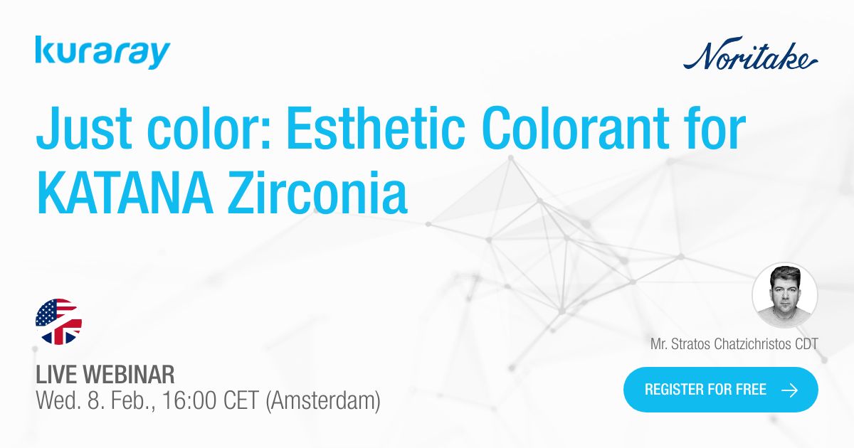 Lifelike shade effects with Esthetic Colorant for Zirconia